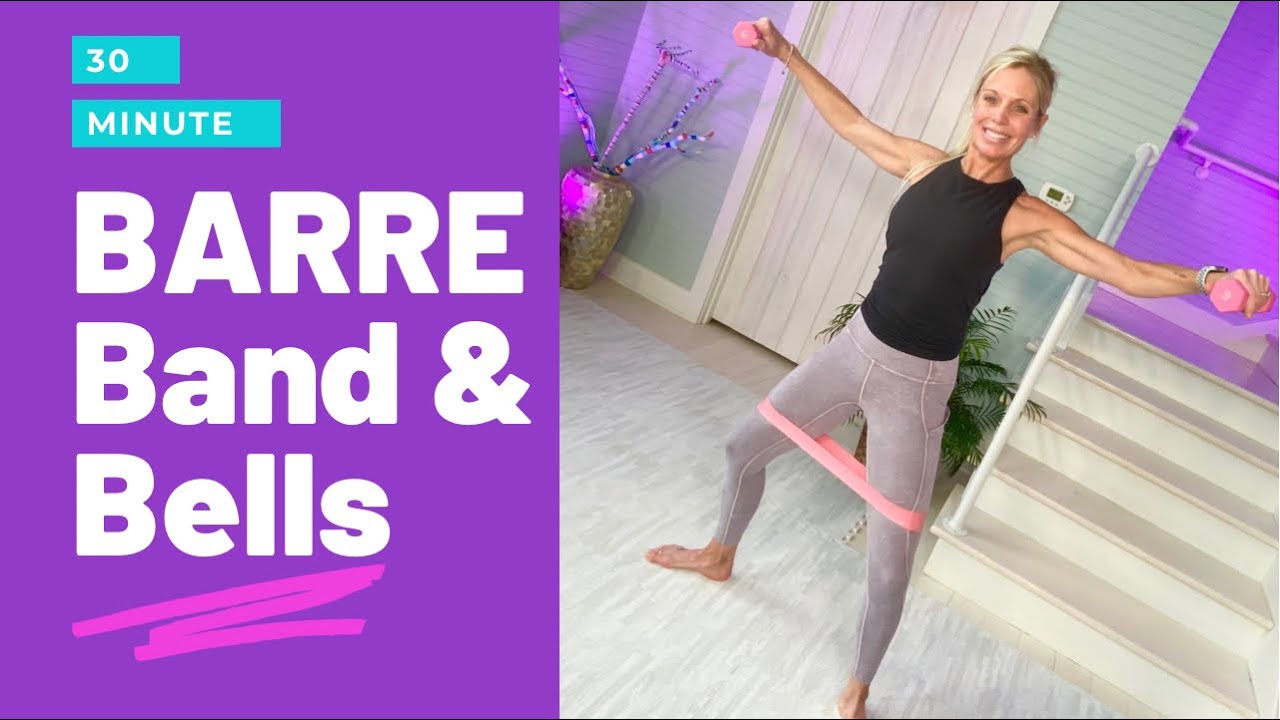 Barre, Band & Bells Workout - 30 Minute Purely Barre Training - YouTube