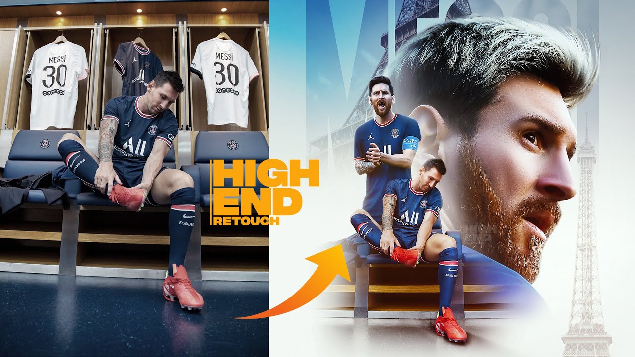 Creative Photoshop Manipulation Tutorial | Lionel Messi - YouTube