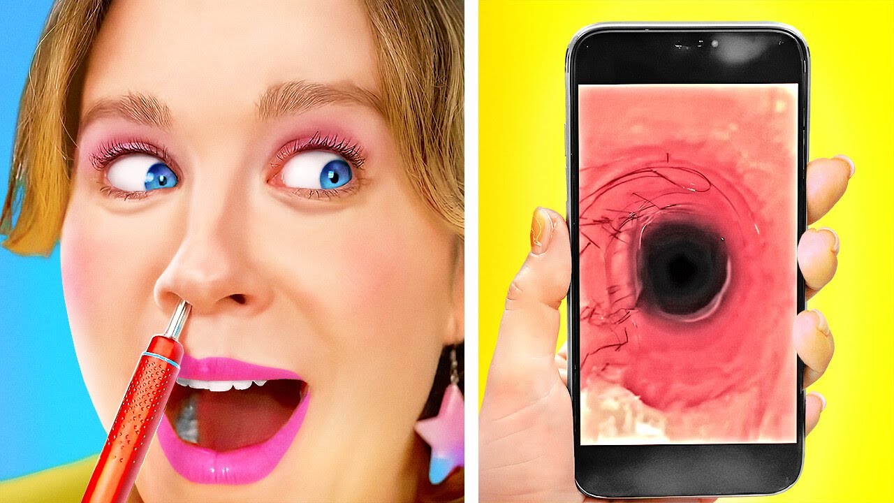 COOLE BEAUTY-HACKS UND MAKE-UP-HACKS || Genius Girly Tricks By 123 GO ...