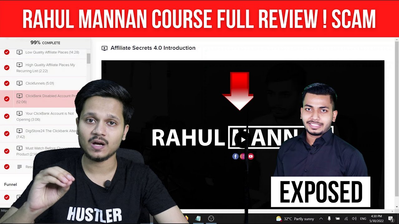 Rahul Mannan Course Review 4.0 (Reality Of Affiliate Secrets 4.0) | Rahul Mannan Exposed ...