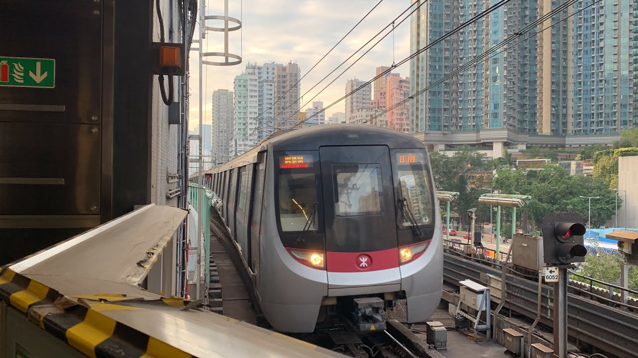 MTR [KTL] CNR Changchun EMU (C-Train) A379/A380 arriving Kwun Tong (Tiu ...