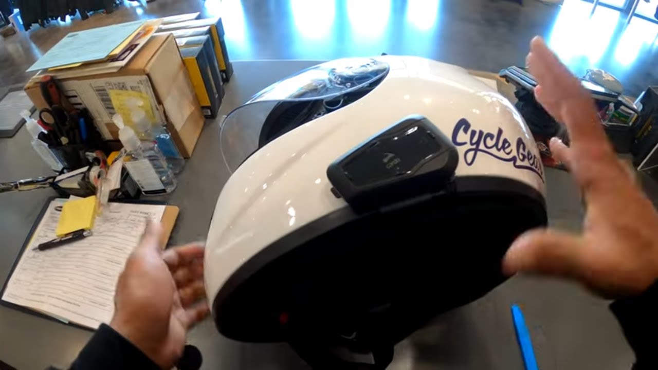 How to Install Cardo Bluetooth on ANY Motorcycle Helmet (No Commentary ...