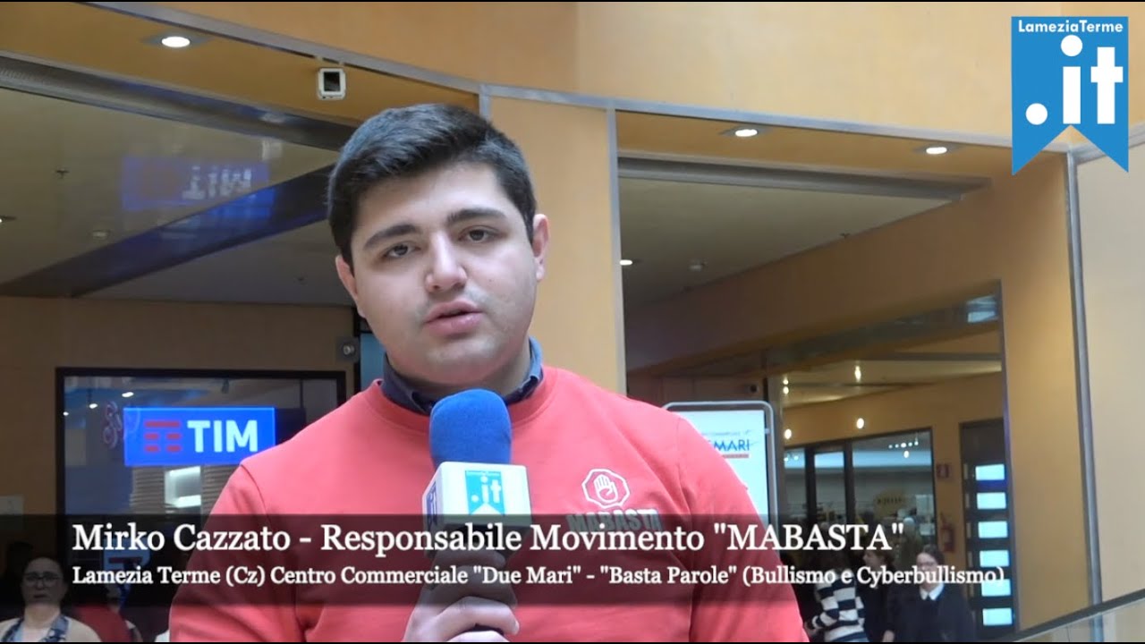 Intervista a Mirko Cazzato - Responsabile del Movimento "MaBasta" - YouTube