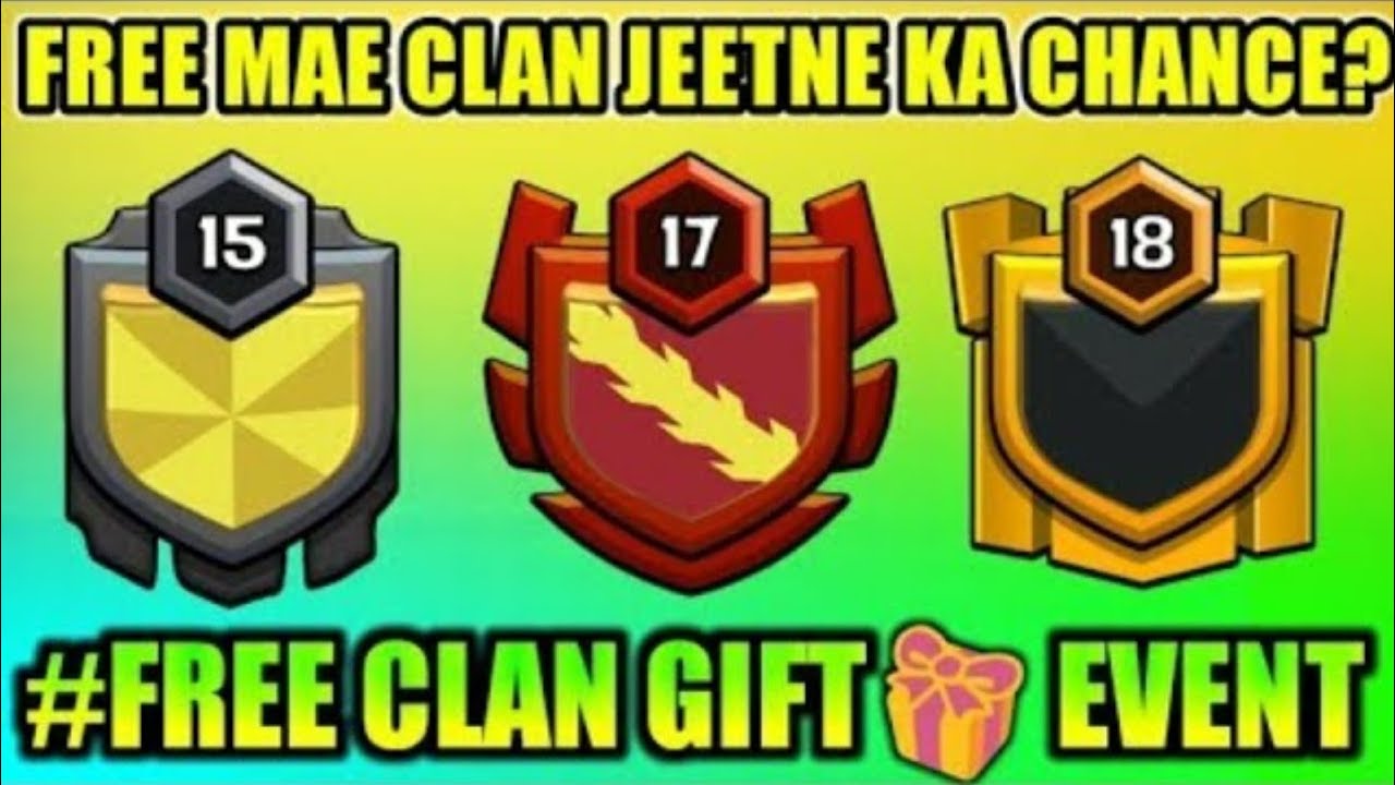 clan gift event - YouTube