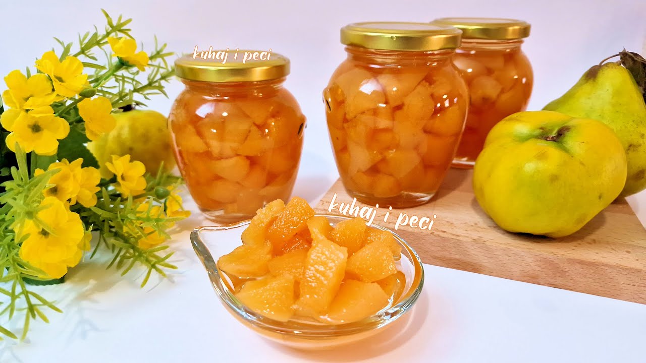 Kako napraviti slatko od dunja - stari recept - iskoristite dunje da ...