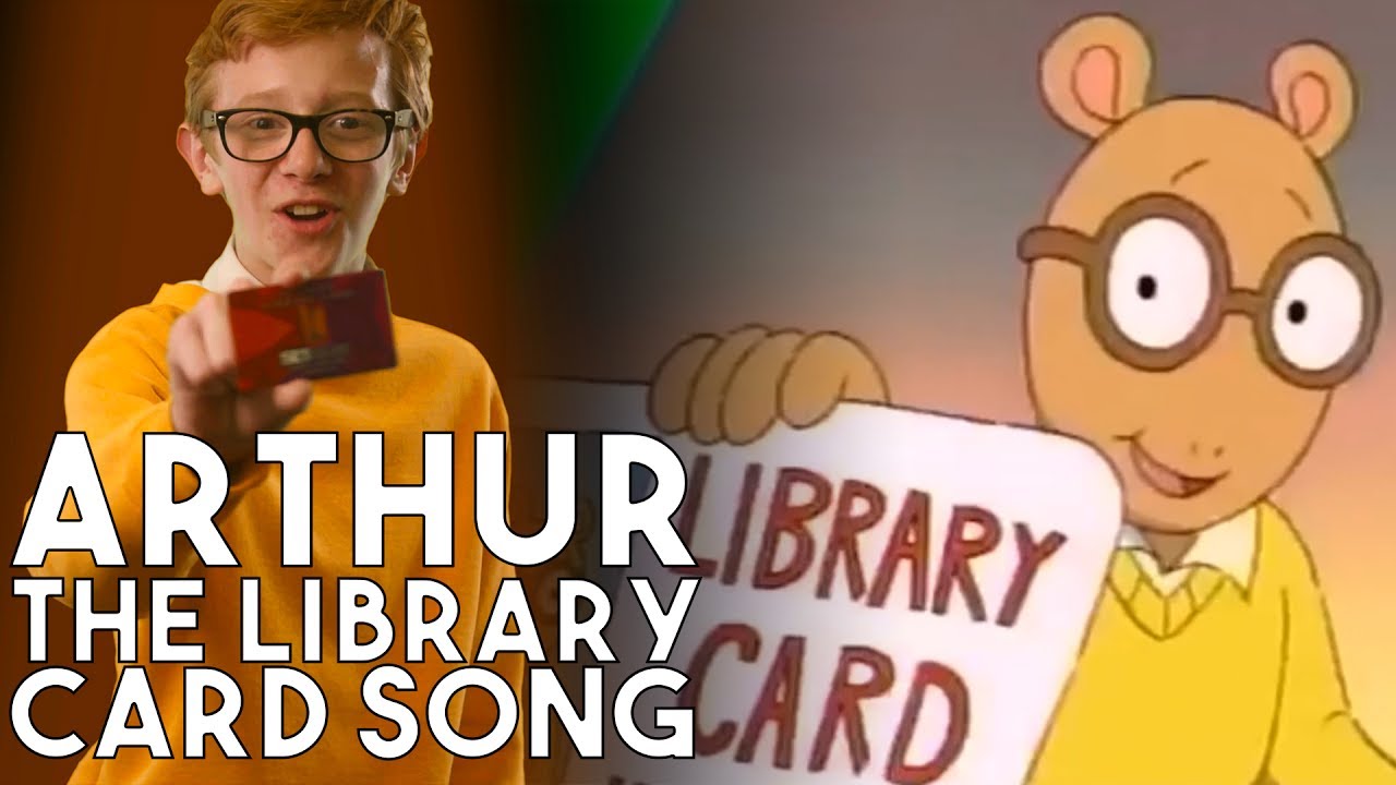 90s PBS Arthur - the Library Card Song In Real Life | a Working with ...