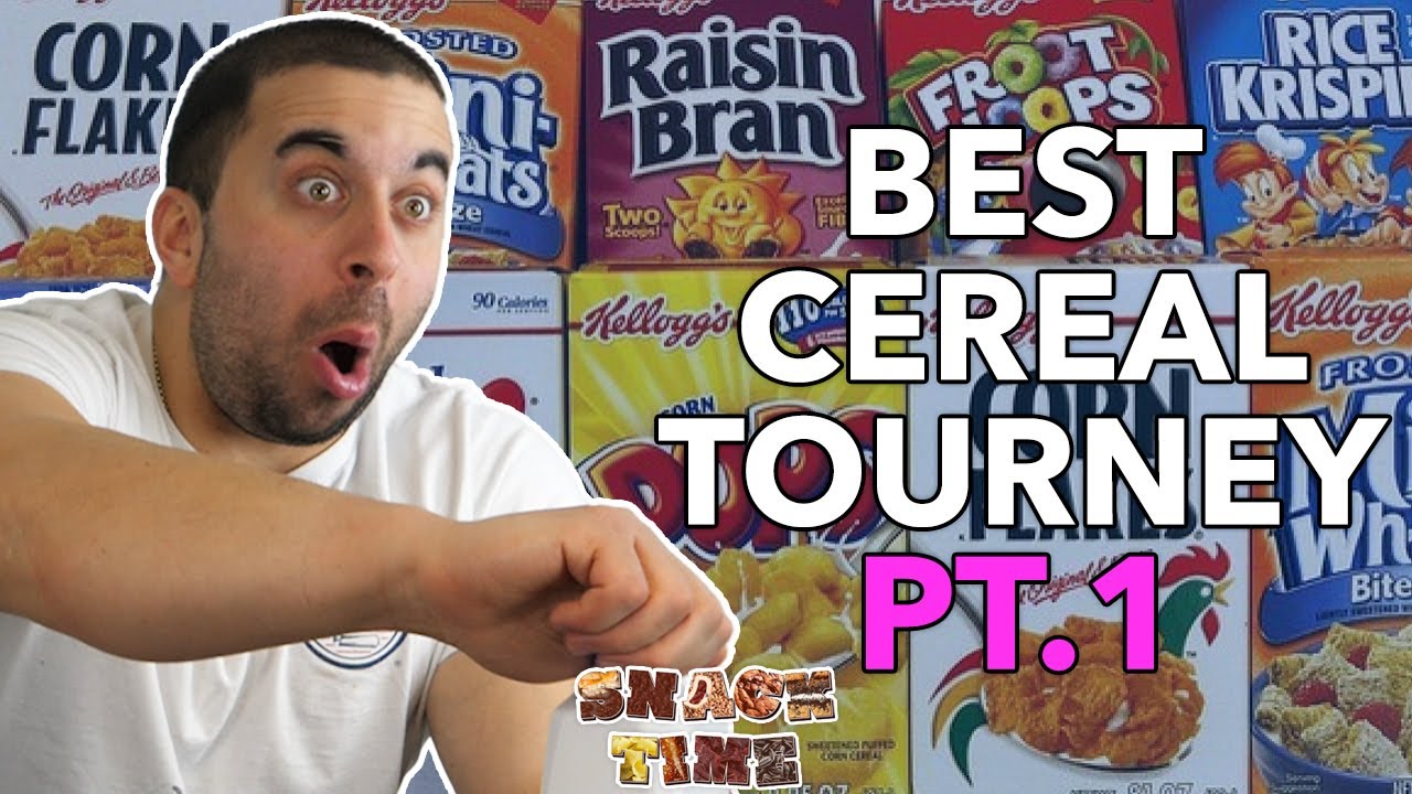 FINDING THE BEST CEREAL! - Tournament Part 1 | Snack Time - YouTube