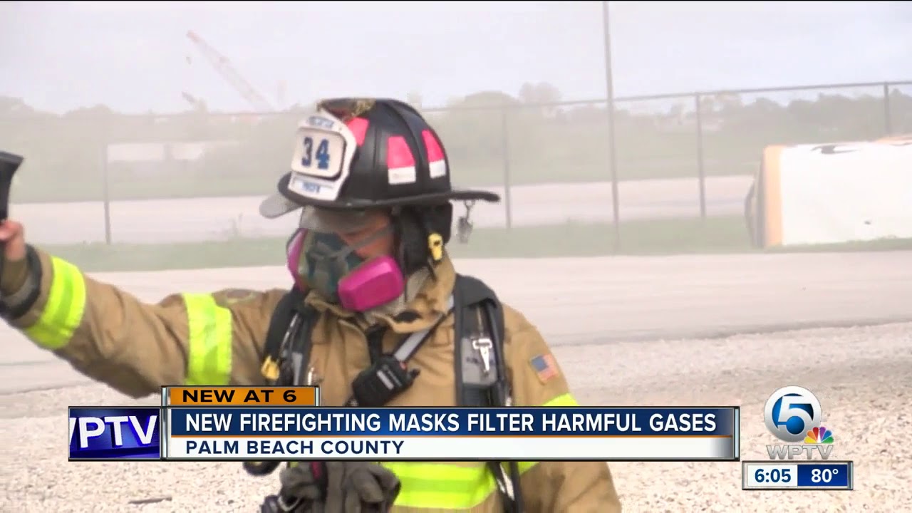 PBC Fire Rescue study detected carcinogens up to 100 feet away from a ...