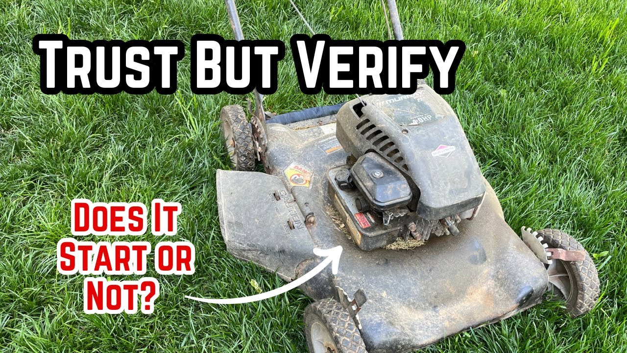 Servicing a Rough Murray Select 22" Push Mower - 4.0 HP Briggs ...