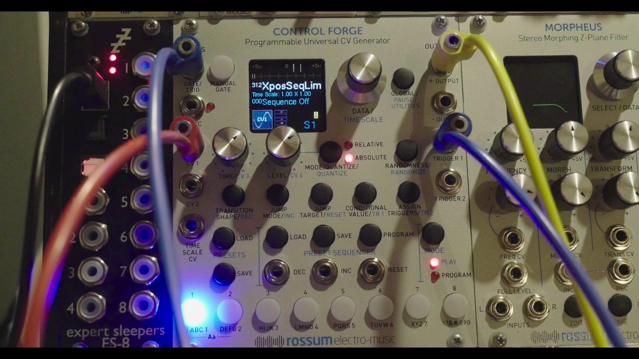 Control Forge Sequence Patch - YouTube