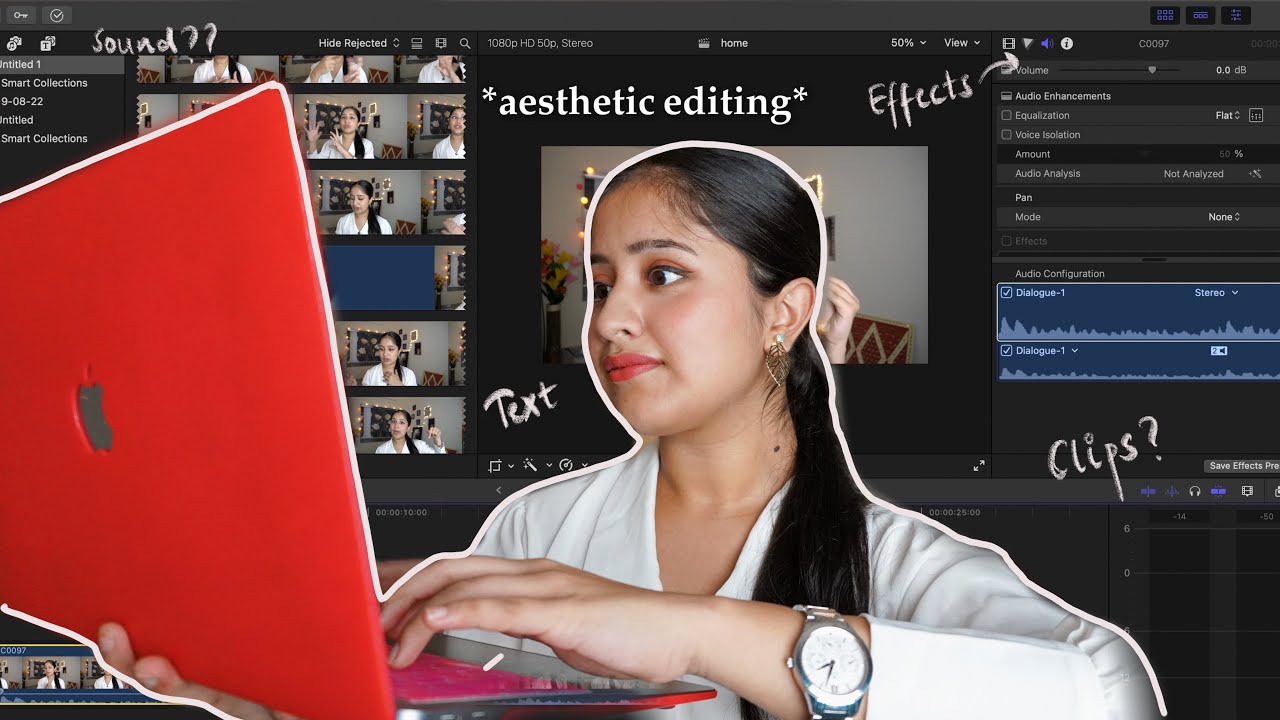 how do I edit my videos? spilling all my secrets of aesthetic edits ...