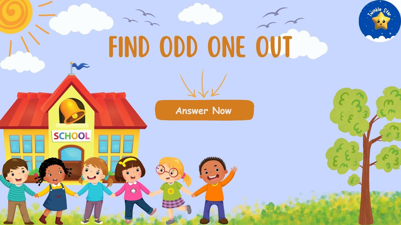 Find the odd one out | Fun educational video for kids - YouTube