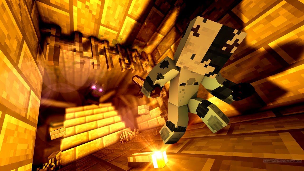 Trying To Find A Stronghold In MCPE! - YouTube