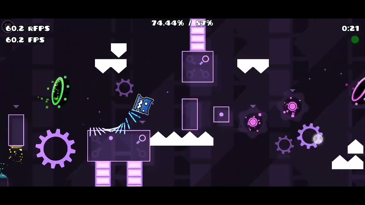 "Amber" 100% by 1nfra (3 Coins) |Geometry Dash 2.11 - YouTube