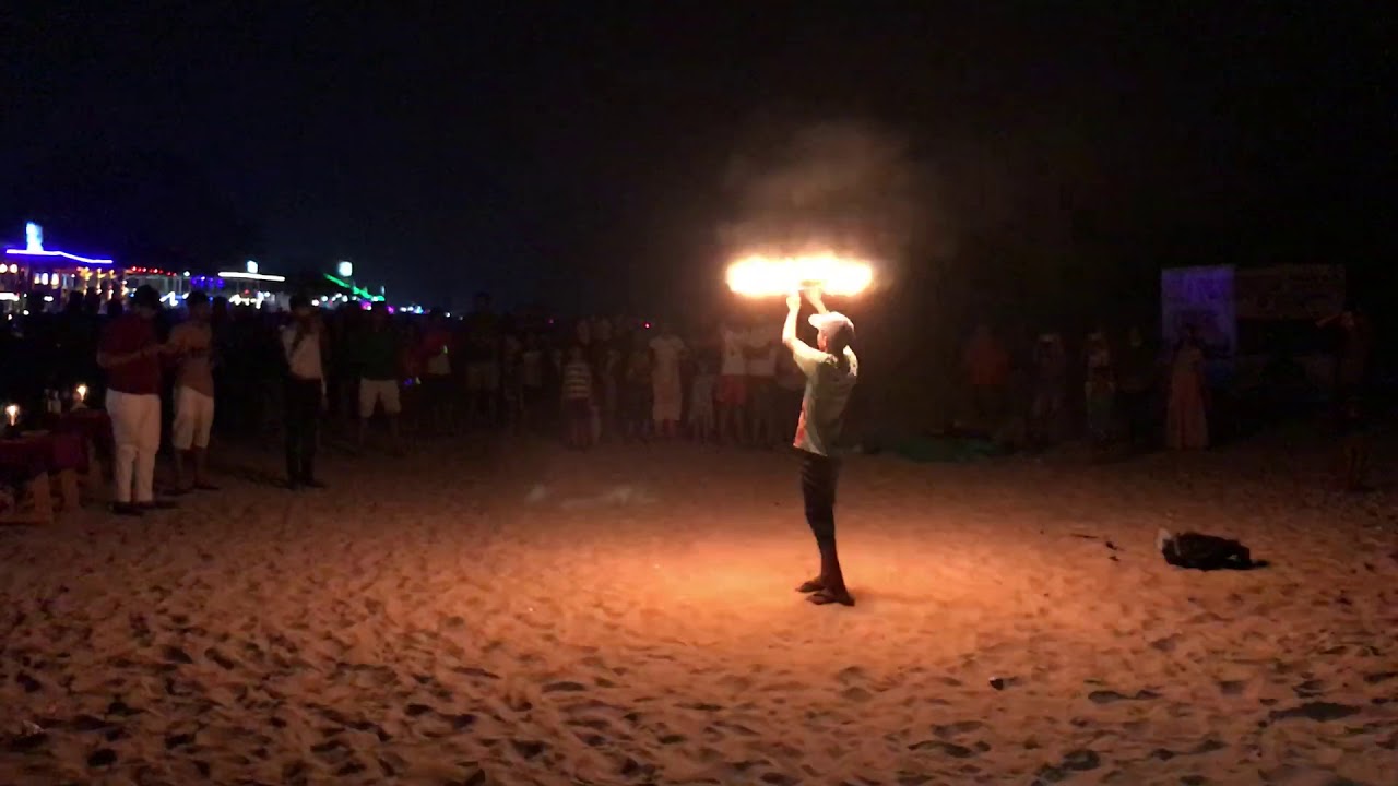 Goa Fire show - YouTube