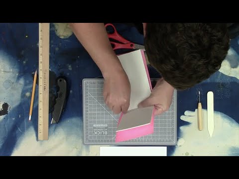 Saddle Stitched Book with Adam Finkelston - YouTube