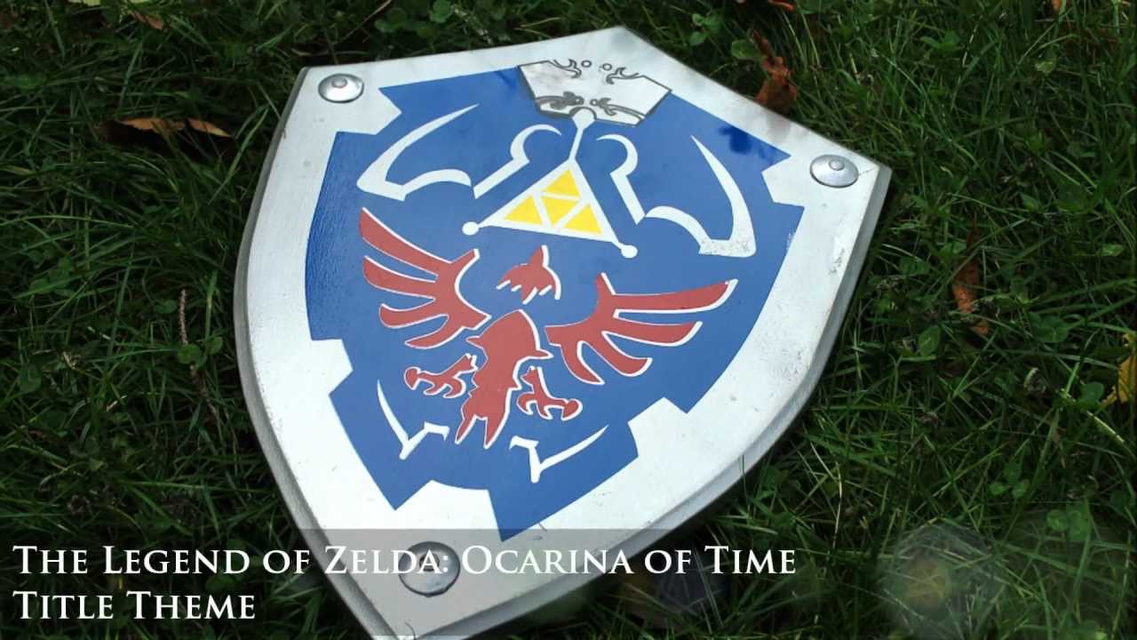 The Legend of Zelda: Hylian Shield Replica (Wood) - YouTube