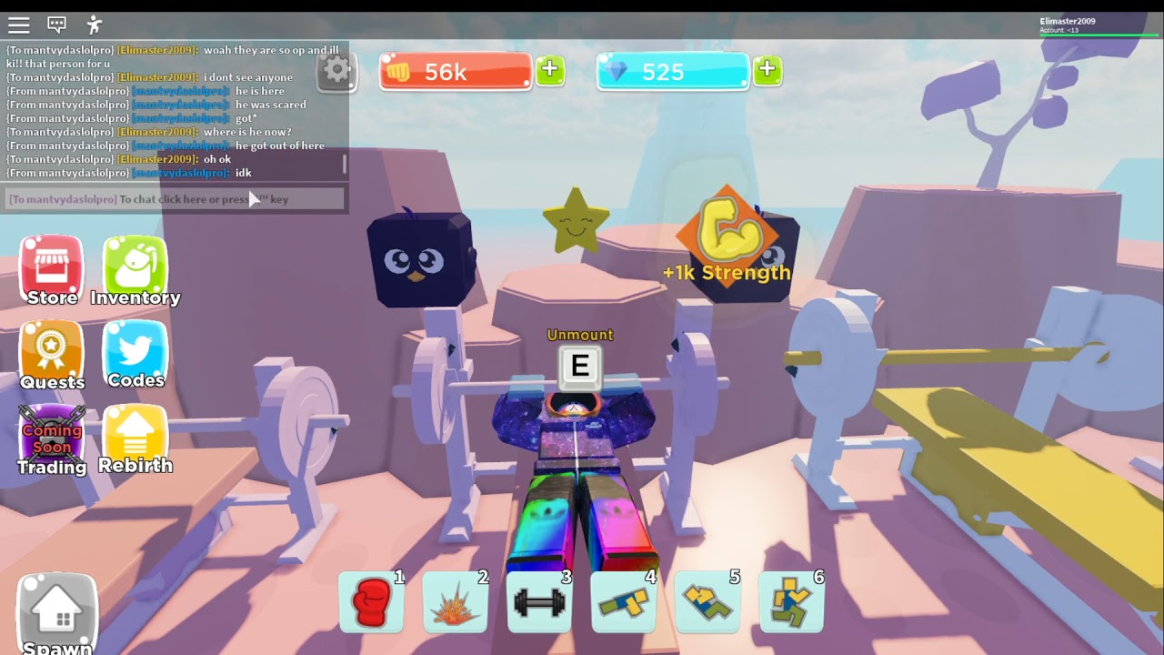 Roblox Gym Realms New Update New Pets New World - YouTube