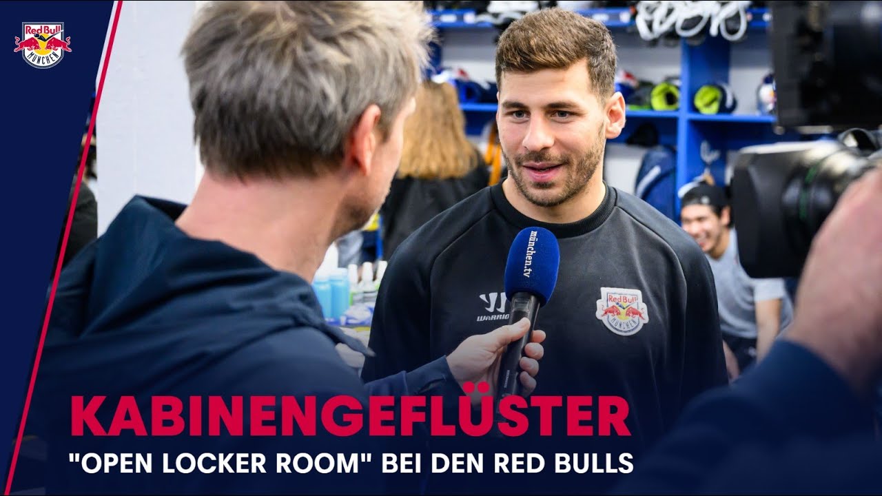 Training & Open Locker Room bei den Red Bulls | PENNY DEL Playoffs 2023 ...