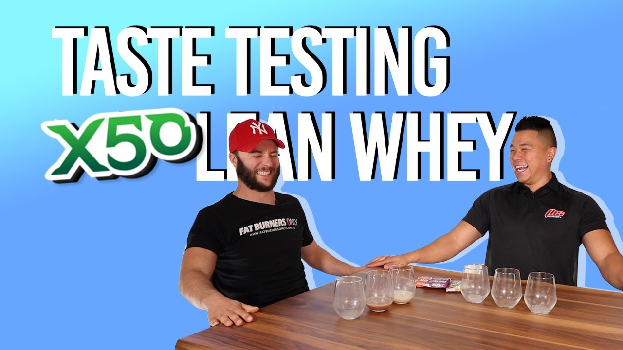 x50 Lean Whey | TASTE TEST | Real time Reactions - YouTube