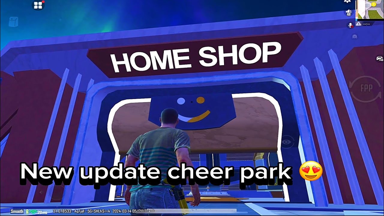 New update pubg mobile cheer park 😍#pubgcheerpark #pubgnewupdate - YouTube