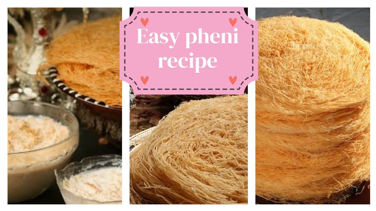 How to make easy Pheni recipe| milky delicious pheni | by @mehreenlifestyle6551 - YouTube