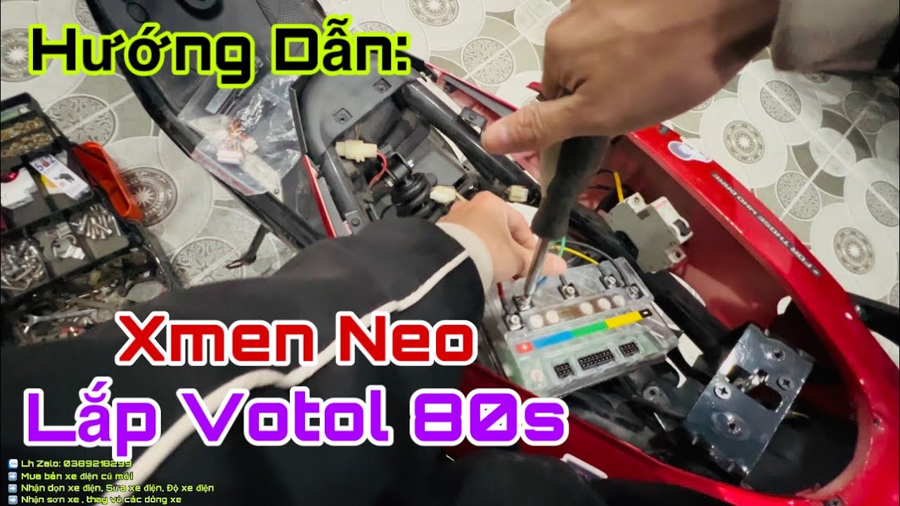 Hướng dẫn lắp Ic Votol 80s cho Xmen Neo chi tiết từ A-Z || Xmen Độ ...
