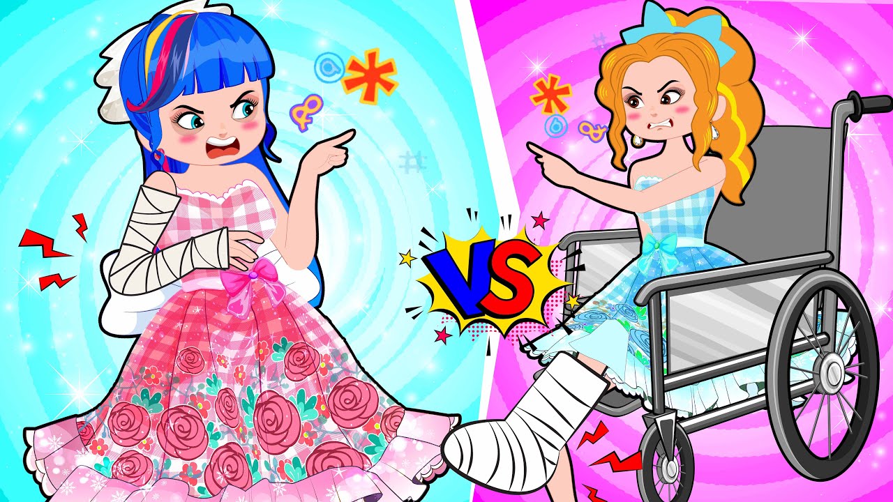 RICH vs POOR PRINCESS BATTLE?! Anna Try To Save Poor Princess | Poor ...
