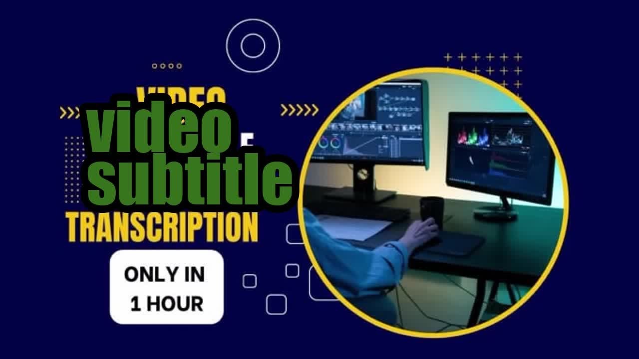 How to Professional Video Subtitle, Caption, and Transcription Creation ...