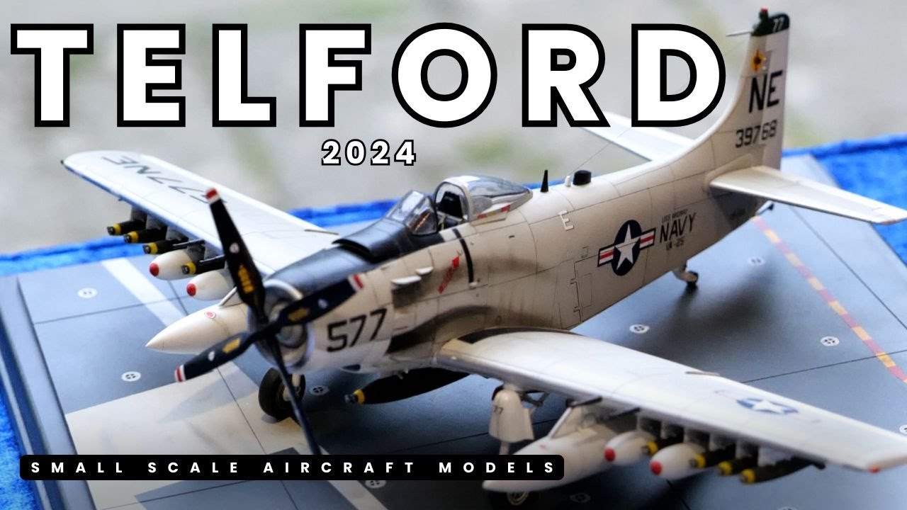 Telford Scale Model World Show 2024 - Small Scale Aircraft - YouTube