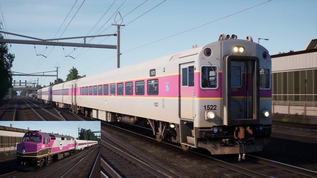 Train Sim World 2 - Rush Hour | Boston Sprinter- MBTA CTC-3 cab-car ...