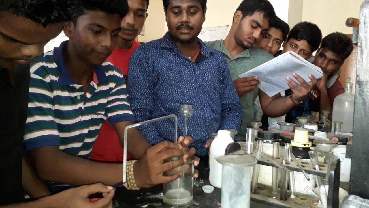 Carbon dioxide preparation in Laboratory - YouTube