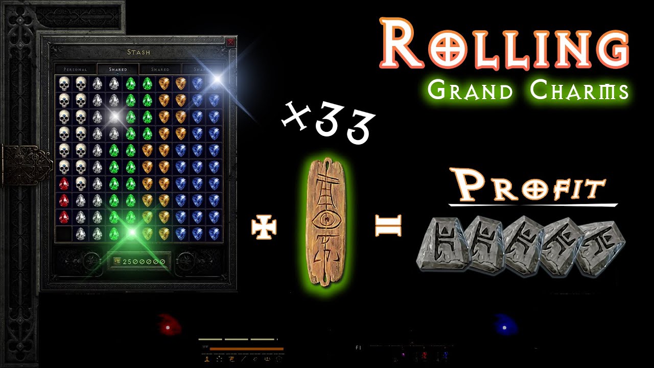Rolling Grand Charms - Great Results! Ladder Season 5 - Diablo 2 ...