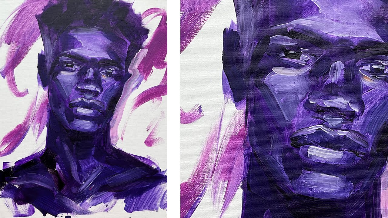 20 Minute Painting / Portrait # 10 / Reinier Gamboa - YouTube