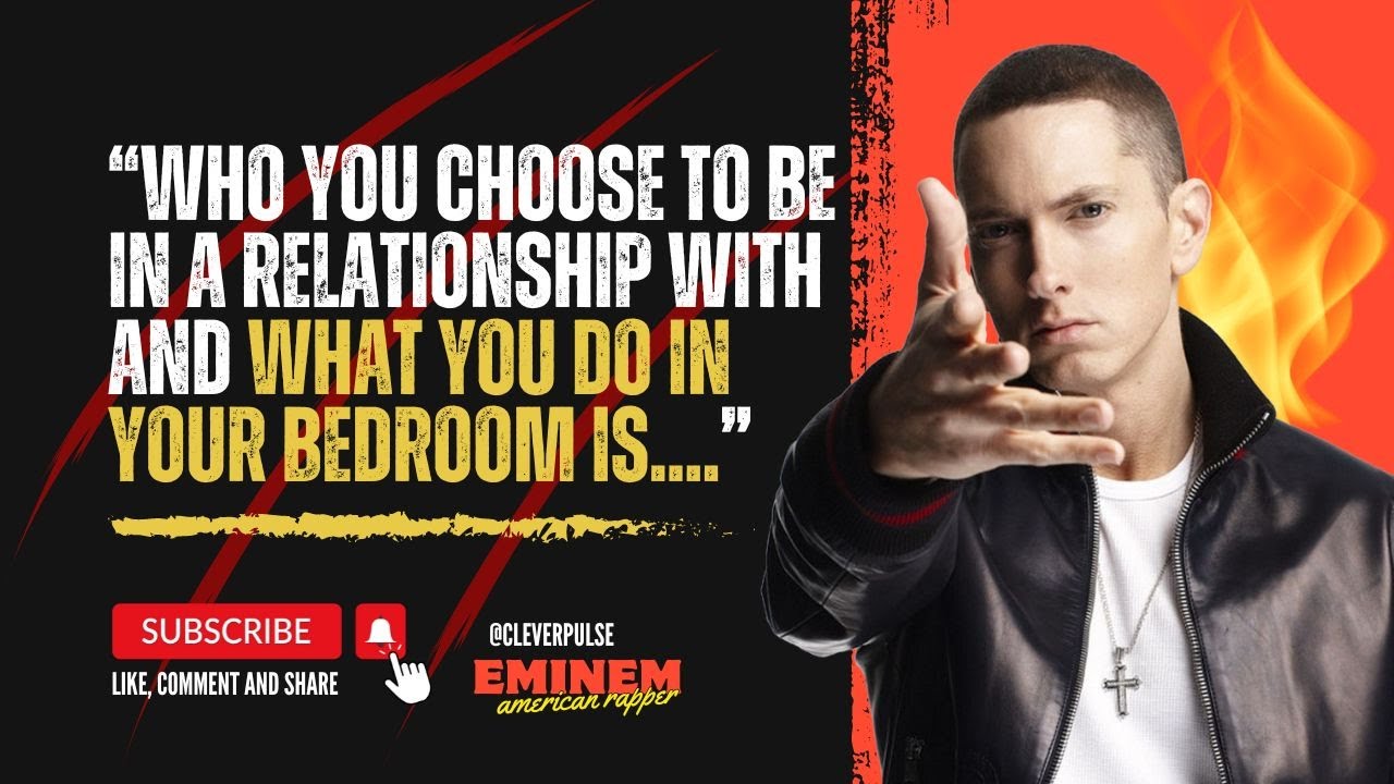 DON'T MISS OUT WHAT EMINEM SAID ABOUT LIFE, SUCCESS, RAP AND SO ON ...