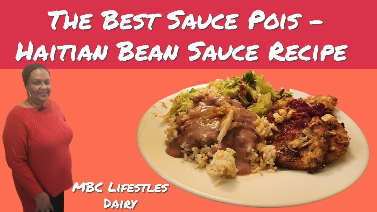 The Best Sauce Pois - Haitian Bean Sauce Recipe - YouTube
