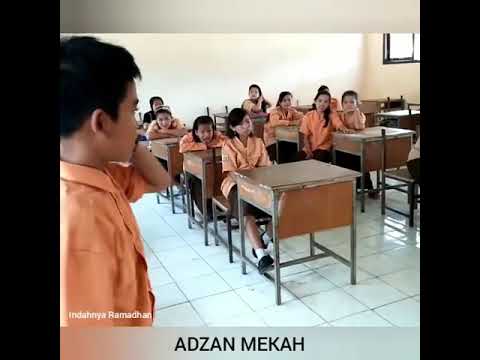 ADZAN MEKAH ANK SMP || awal nya di tertawakan