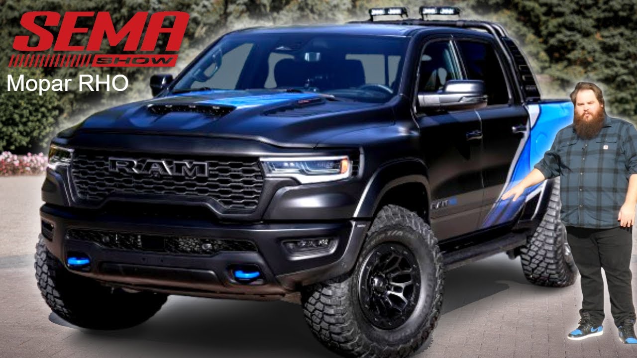 SEMA Moparized Ram 1500 RHO - YouTube