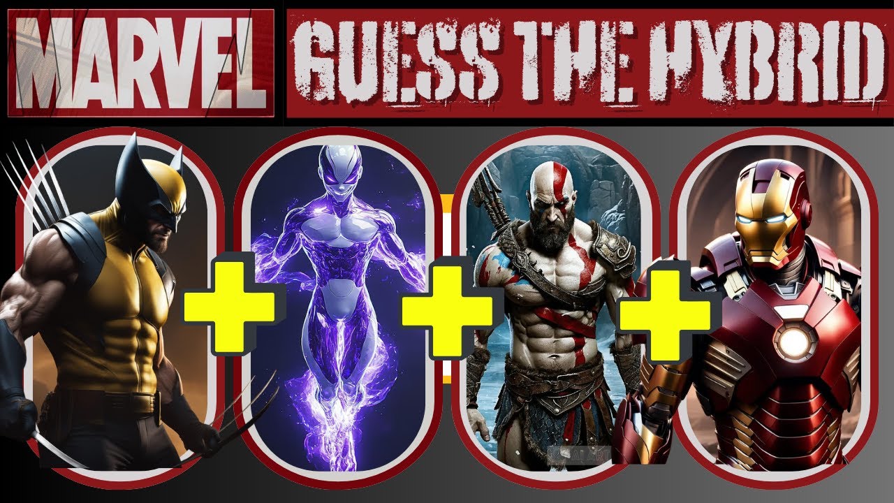 Quiz Game AI guess hybrid Marvel Fusion - YouTube