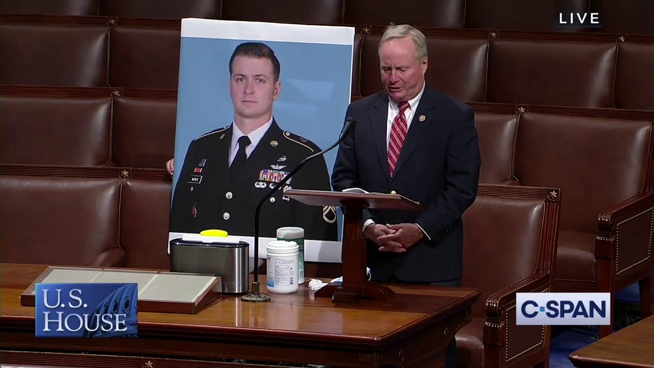 Floor Speech Honoring the Life and Service of Staff Sgt. Kyle McKee ...