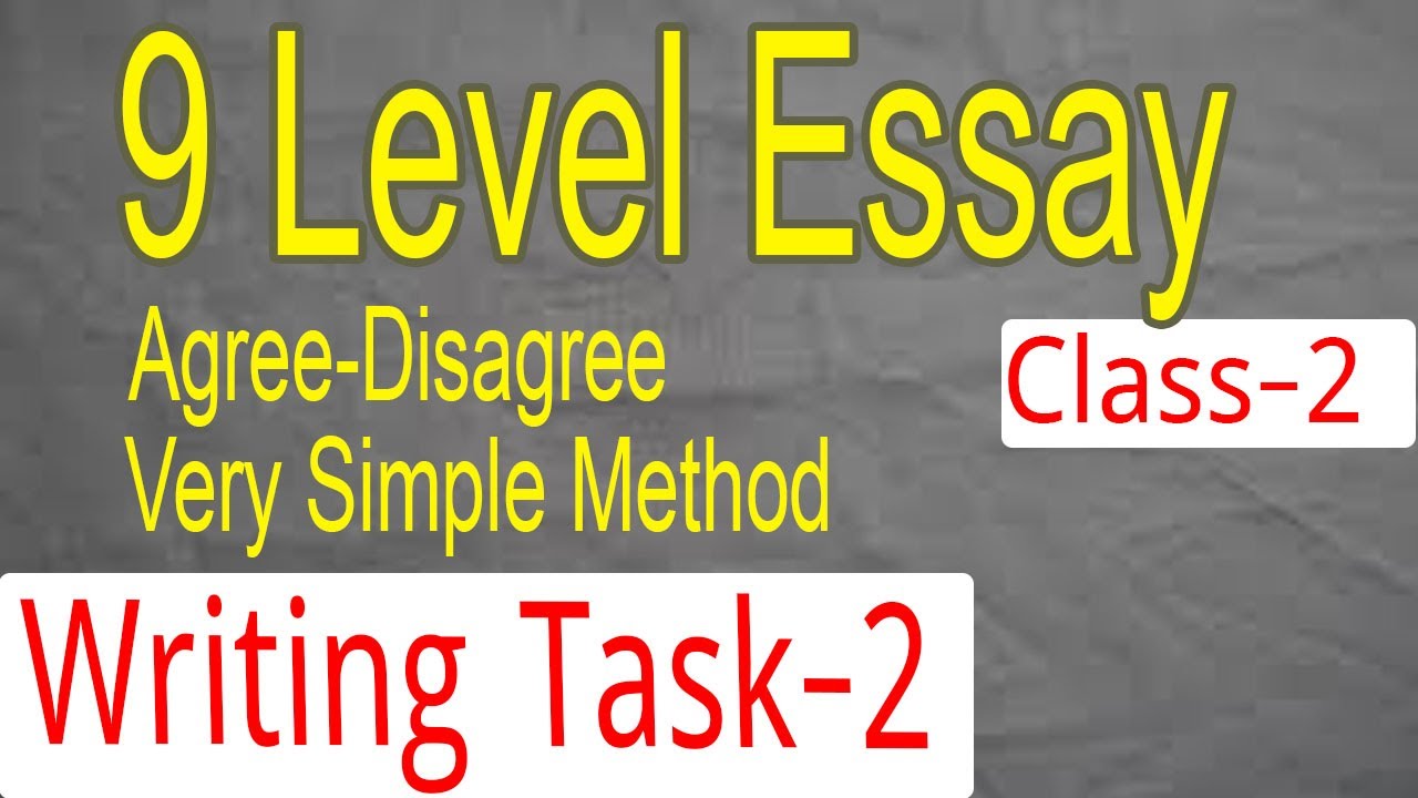 Band 9 Essay structure -Agree Disagree #ieltsessaywriting - YouTube
