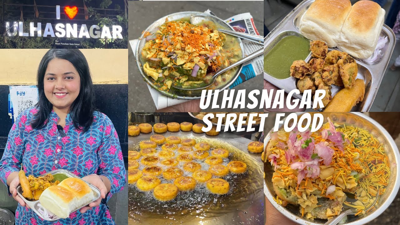 ULHASNAGAR Street Food | Button Papdi, Dal sandwich and more | Indian ...