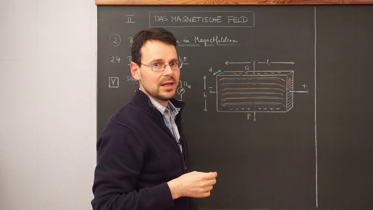 Physik LF / Video B14: Der Hall-Effekt (1) - YouTube