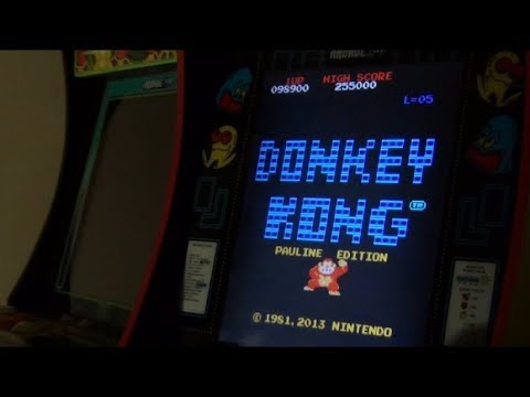Arcade1up - Donkey Kong - Pauline Edition - modded with PlayStation ...