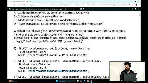SQL | AL ICT - YouTube