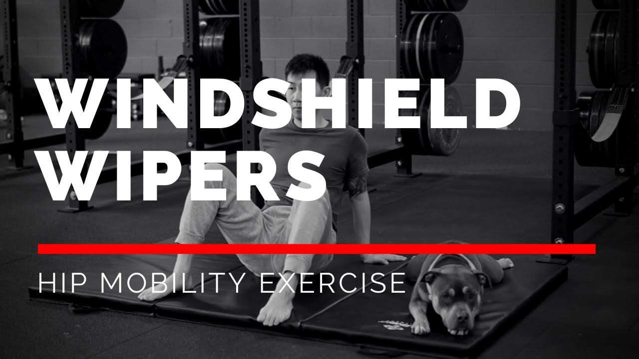 Windshield Wipers Exercise (IMPROVE YOUR HIP MOBILITY!) - YouTube