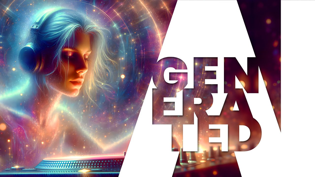 DJ Heaven AI Generated Art & Music Visualizer #AI #AIGenerated #DJ # ...