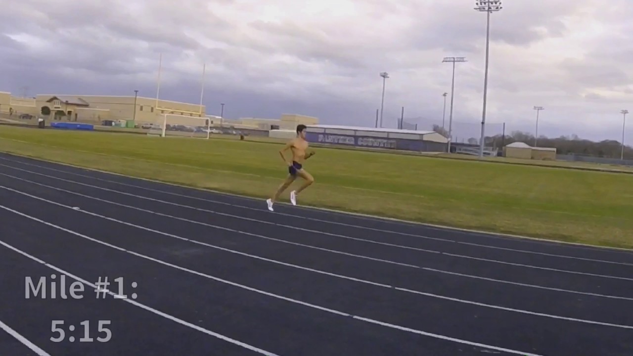 Monday Workout at the Track - YouTube