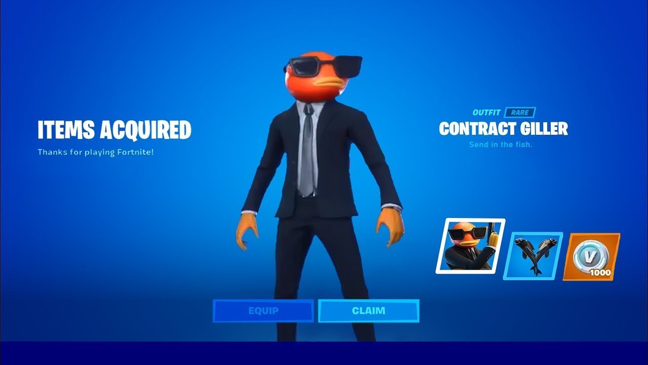 Neues FISHSTICK BUNDLE + 1000 V BUCKS in FORTNITE!! - YouTube