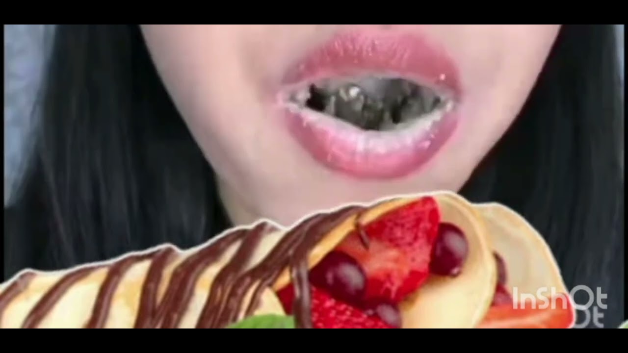 chalk eating with red clay paste - YouTube